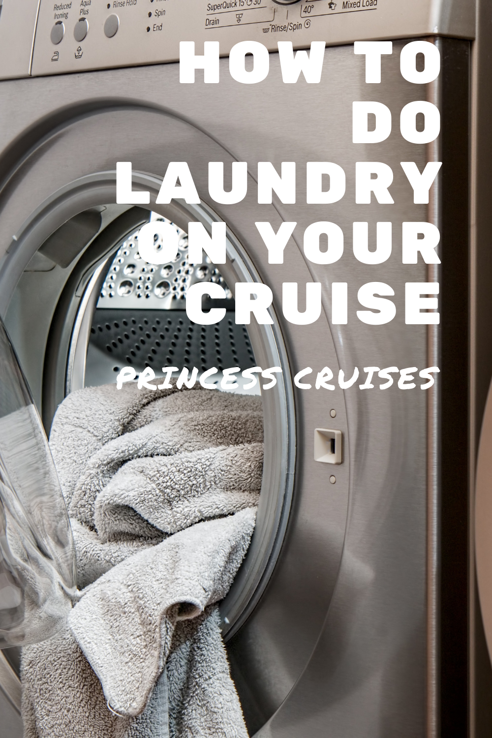 Princess Cruises Laundry Guide 2022