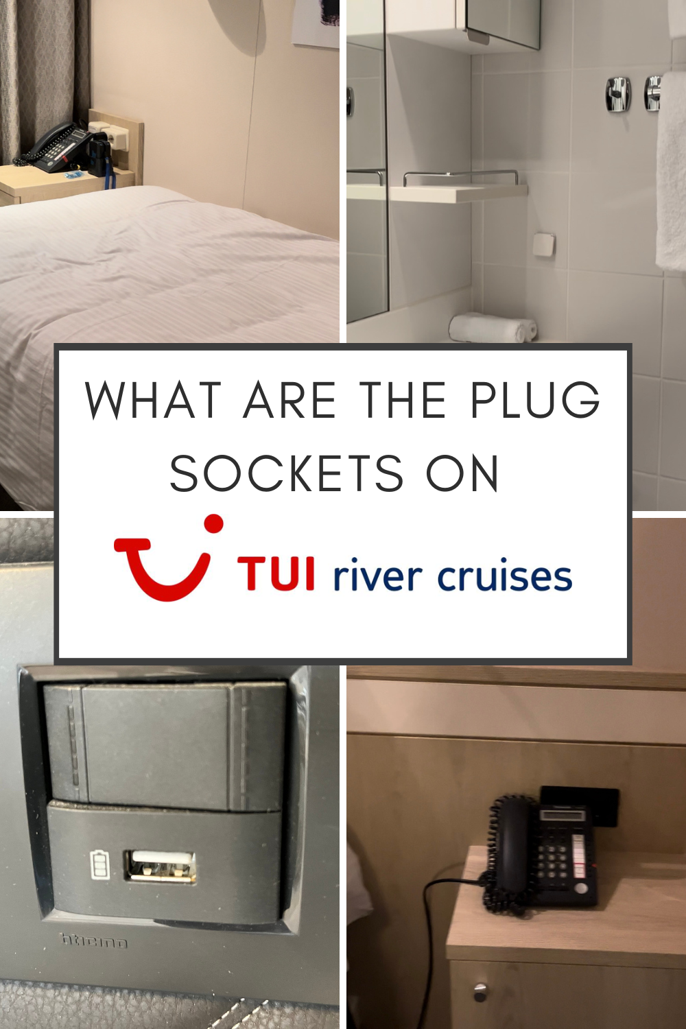 What are the plug sockets on Tui River Cruises?