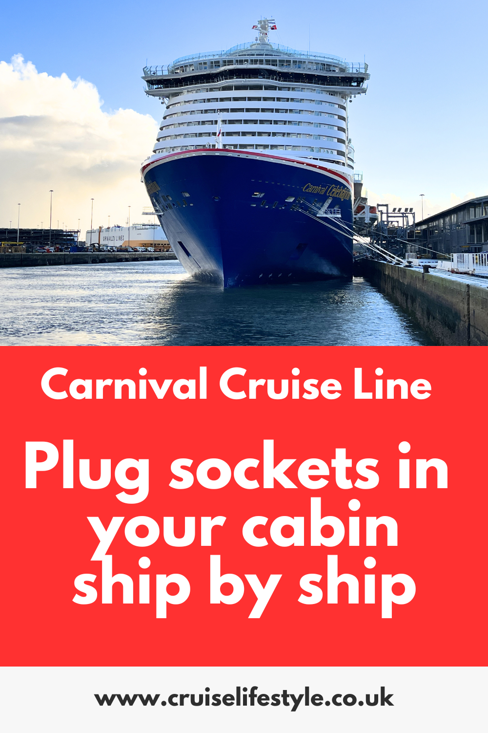What are the plug sockets on Carnival Cruises?